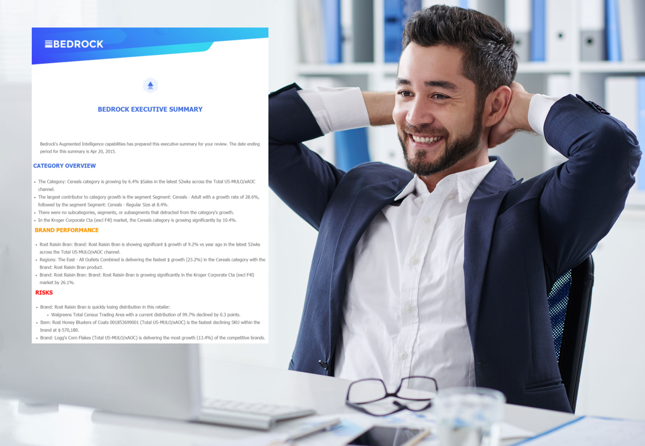 Bedrock Analytics Announces New Executive Summary, Now in Preview